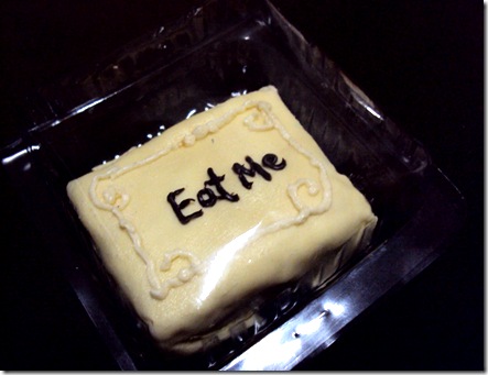 Alice In Wonderland Eat Me Cake Recipe